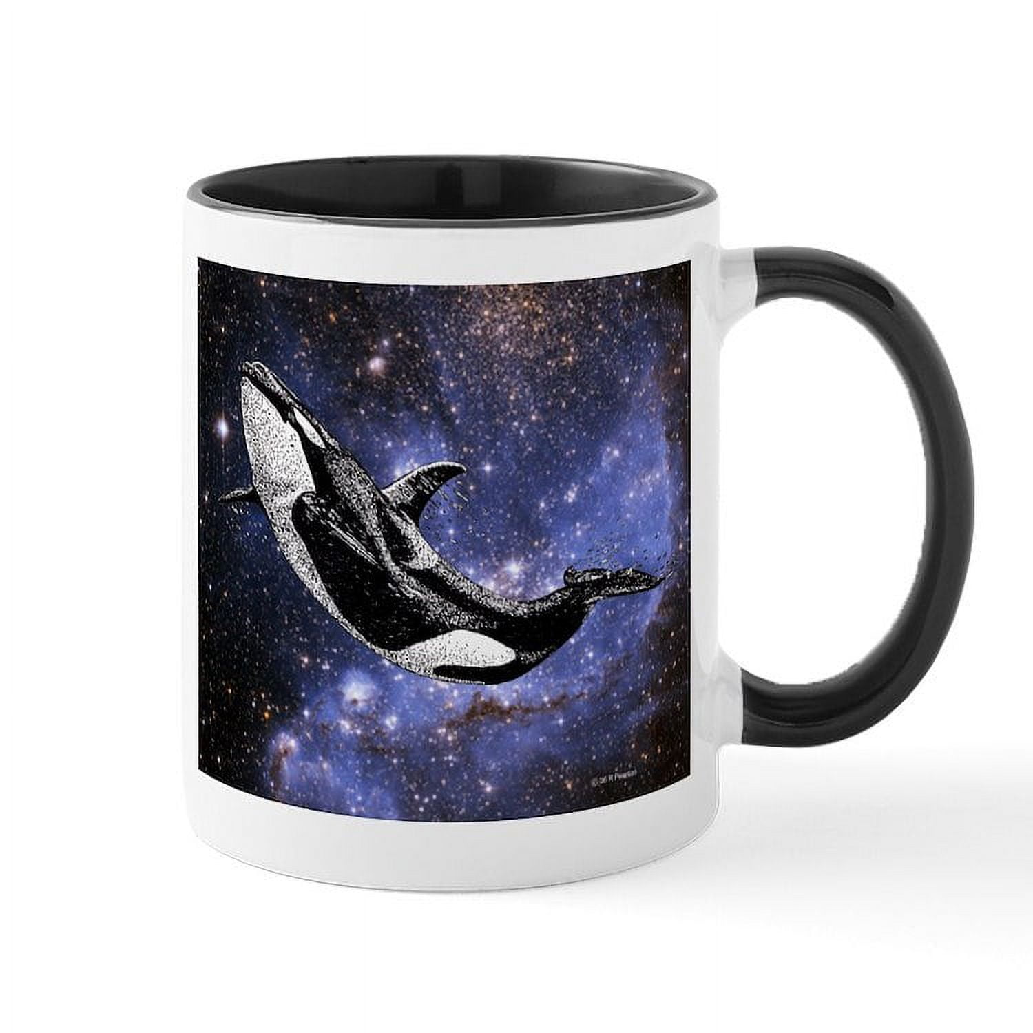 CafePress - Cosmic Orca Mug - 11 oz Ceramic Mug - Novelty Coffee Tea ...
