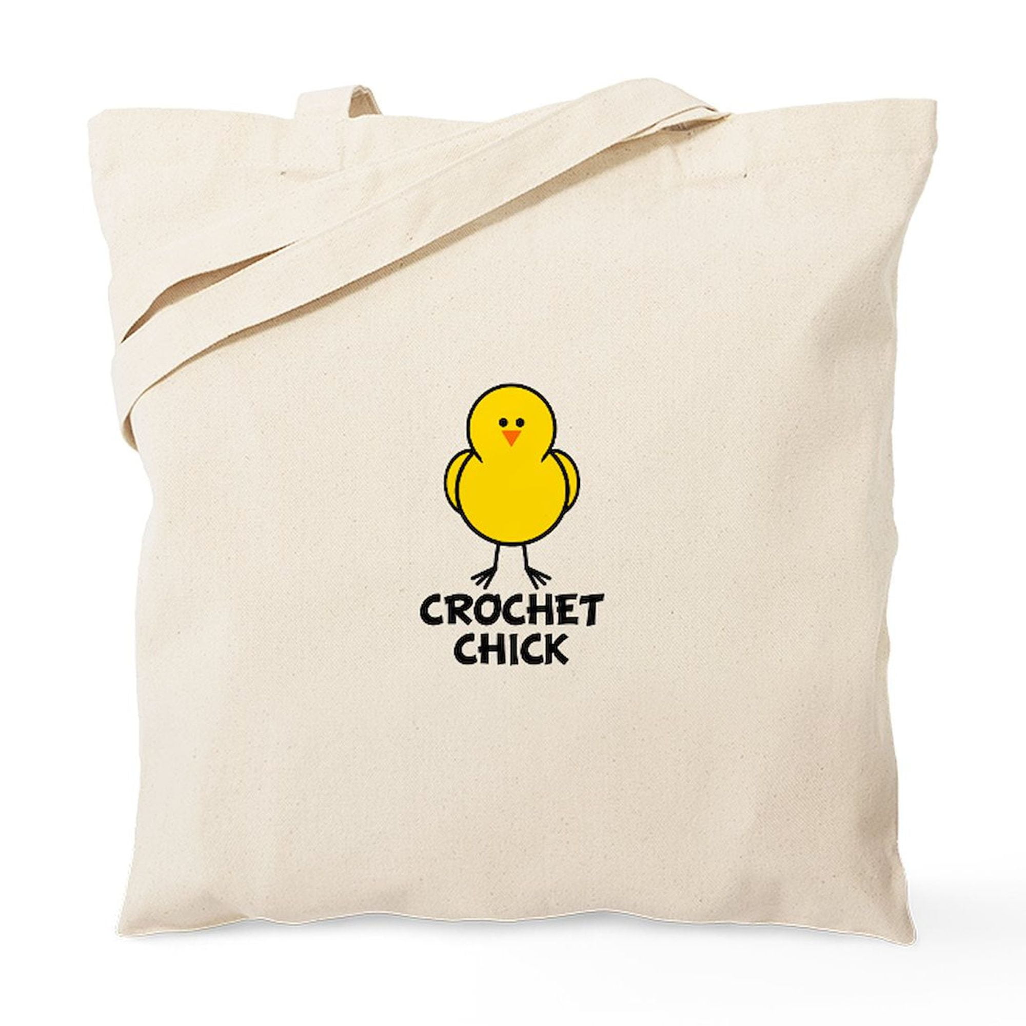 CafePress - Crochet Chick Tote Bag - Unisex Canvas Tote Bag, Beige, 1 ...