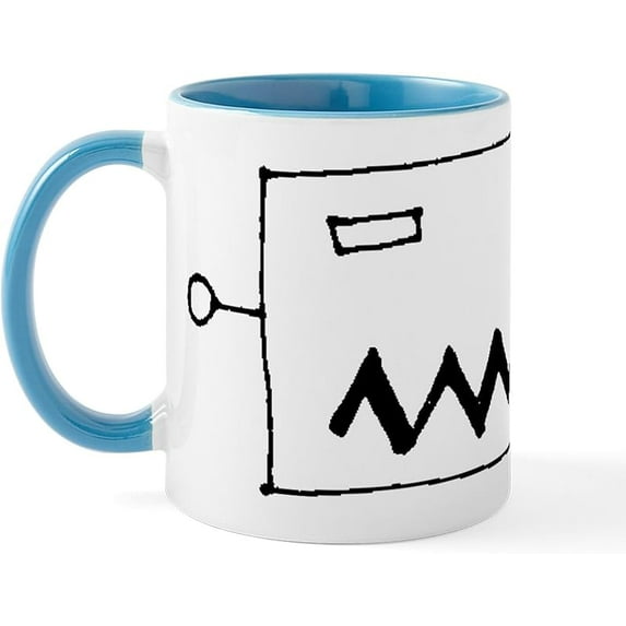 CafePress DANCE THE ROBOT Mugs 11 oz (325 ml) Ceramic Coffee Mug ...