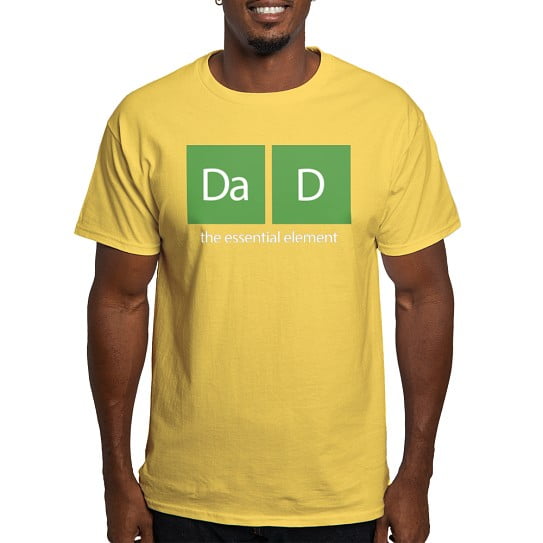 CafePress - Dad The Essential Element Dark T Shirt - Men's Classic ...