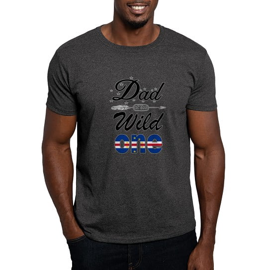 CafePress - Dad Wild One Cape Verde Flag Men's Value T Shirt - Men's ...