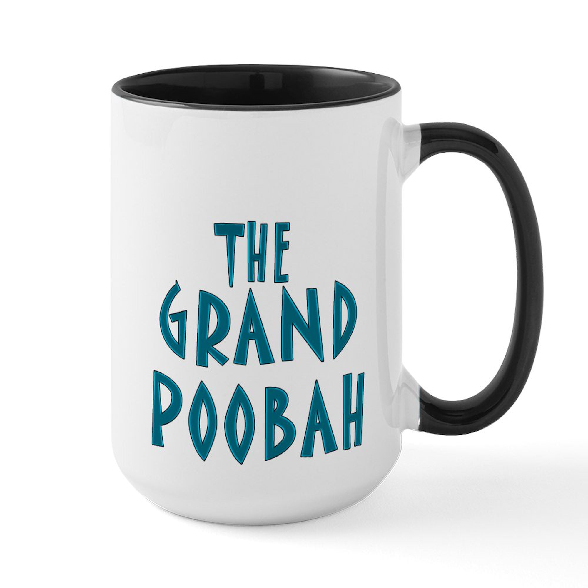 CafePress - Dad's Day Grand Poobah Large Mug - 15 oz Ceramic Large ...