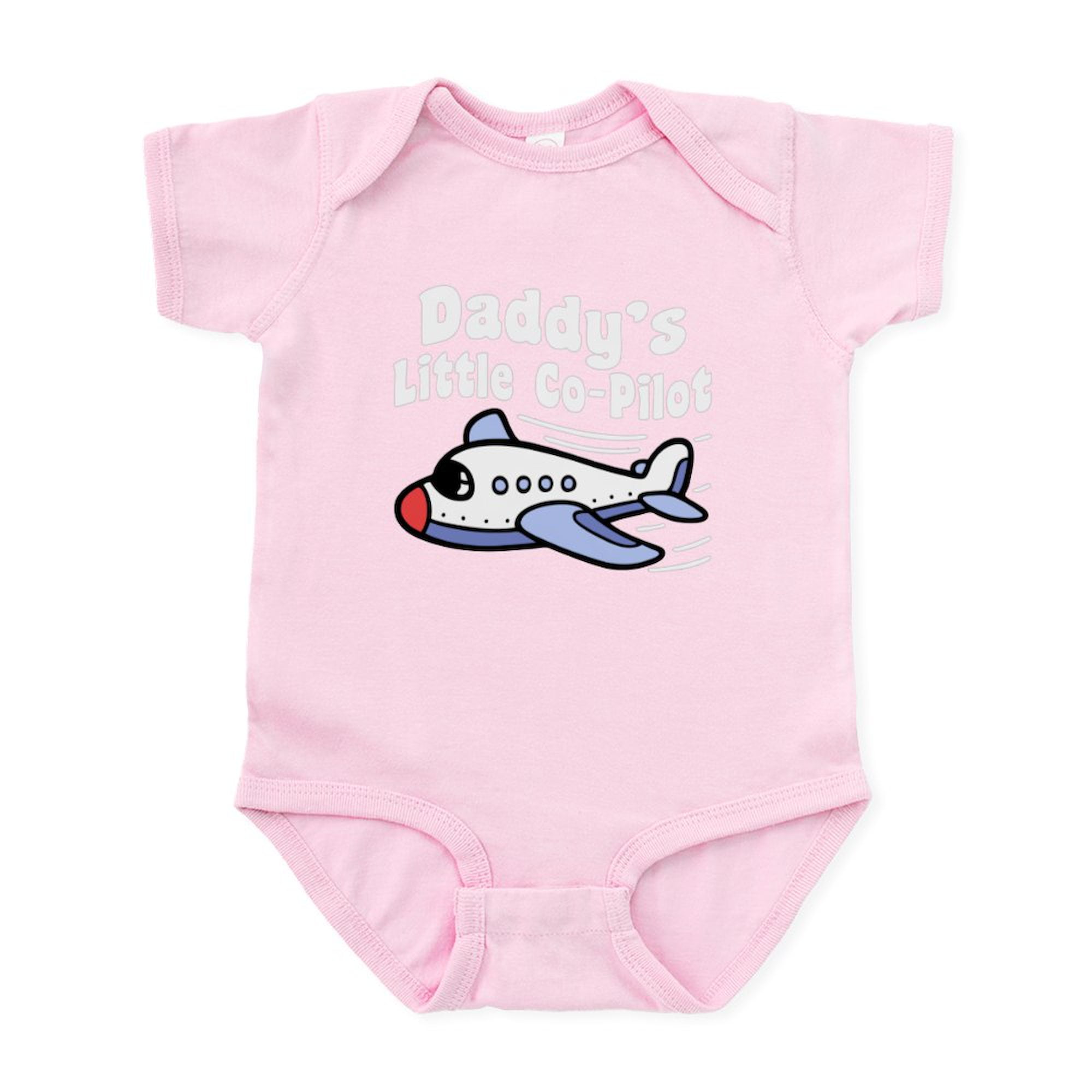 CafePress - Daddy's Little Co Pilot - Baby Light Bodysuit, Size Newborn ...