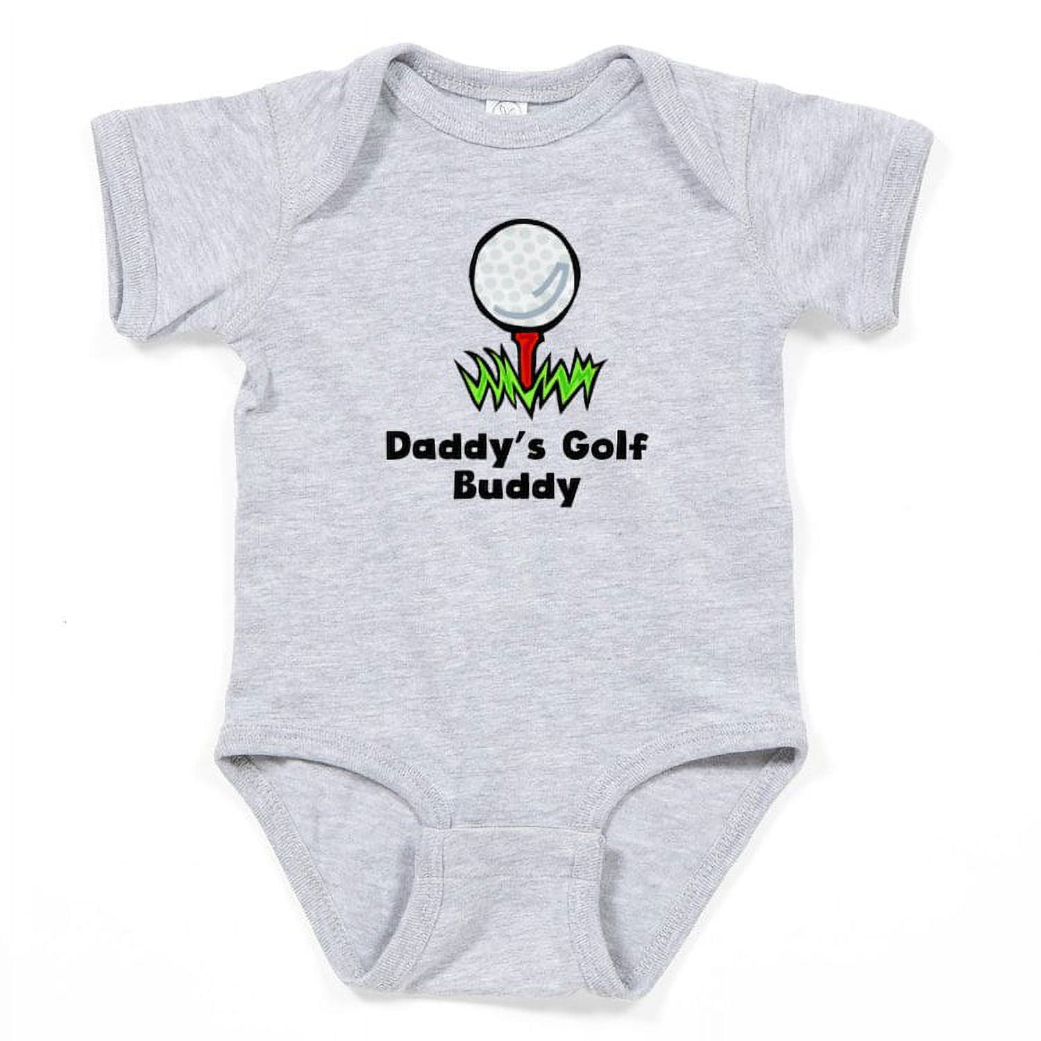 CafePress - Daddys Golf Buddy Body Suit - Cute Infant Bodysuit Baby Romper - Size Newborn - 24 ...