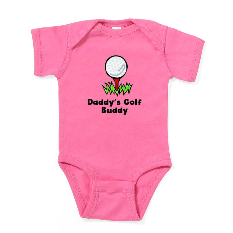 CafePress - Daddys Golf Buddy Body Suit - Cute Infant Bodysuit Baby Romper - Size Newborn - 24 ...