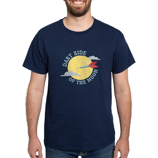 CafePress - Dart Side Of The Moon Men's Value T Shirt - Men's Classic ...