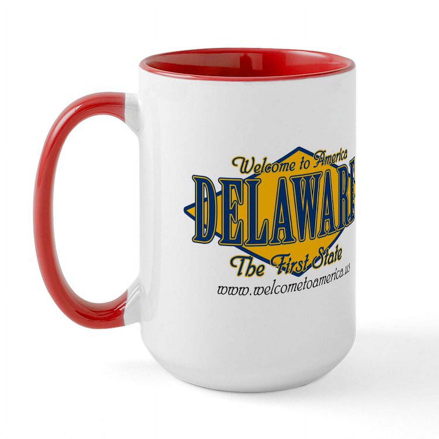 CafePress - Delaware Large Mug - 15 oz Ceramic Large White Nolvety Mug ...