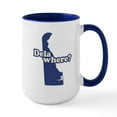 CafePress - Delaware Large Mug - 15 oz Ceramic Large White Nolvety Mug ...