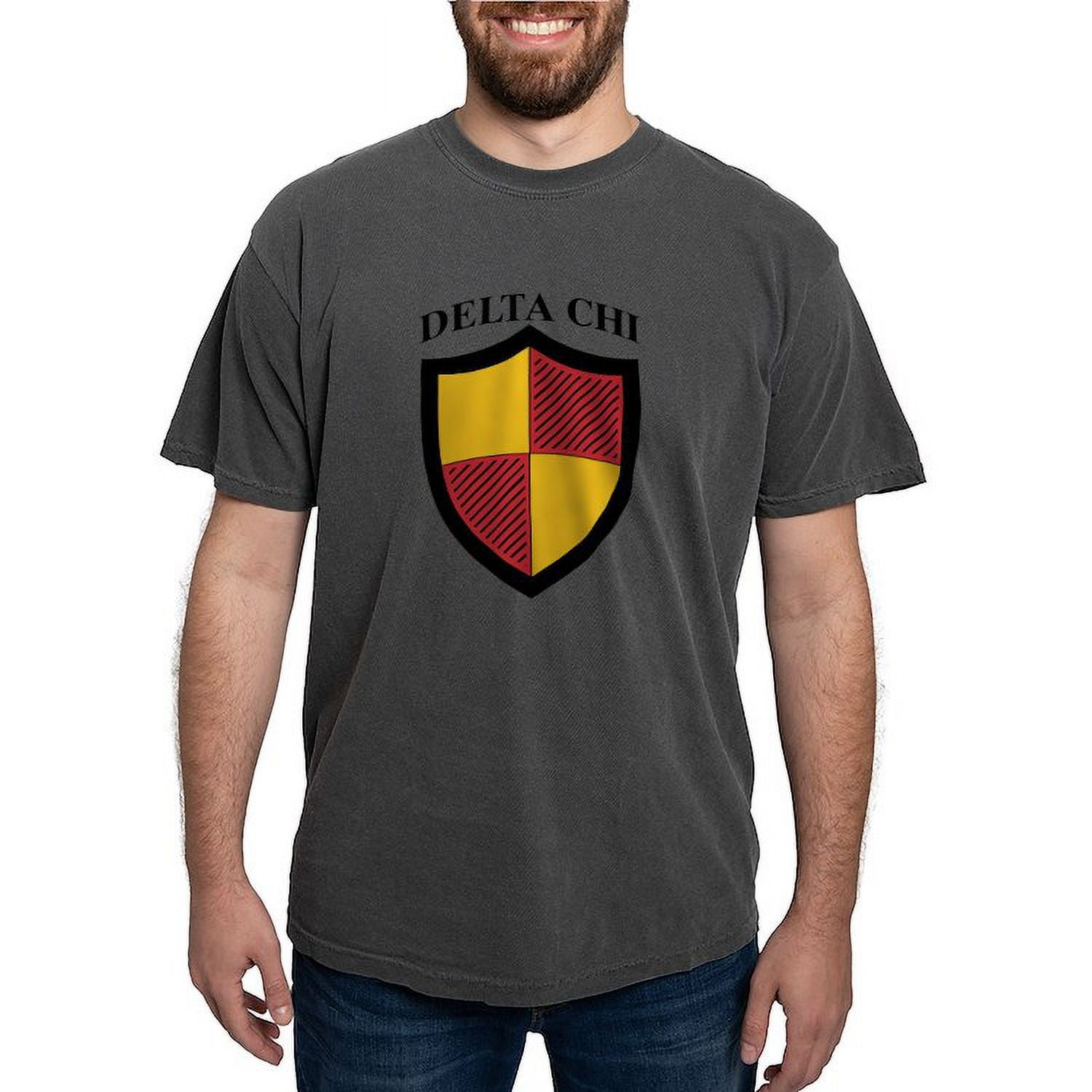 CafePress - Delta Chi Full Color Icon T Shirt - Mens Comfort Colors ...