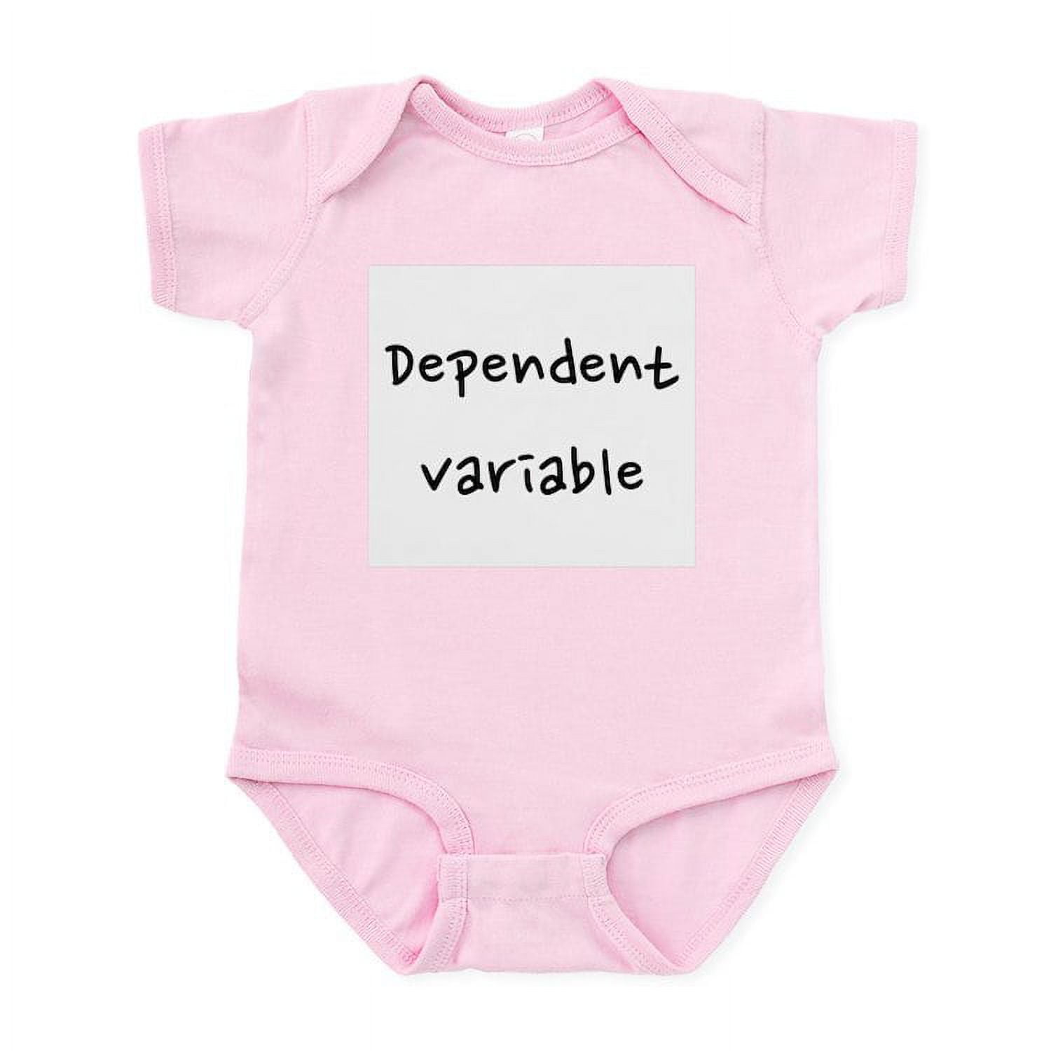 CafePress - Dependent Variable Infant Bodysuit - Baby Light Bodysuit ...