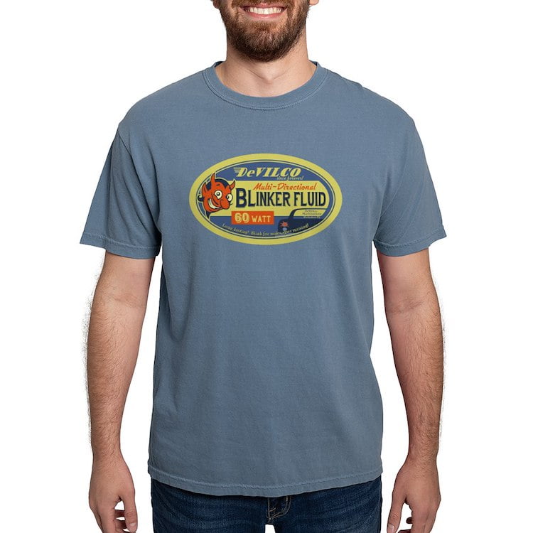 CafePress - Devilco Blinker Fluid T Shirt - Mens Comfort Colors Shirt ...