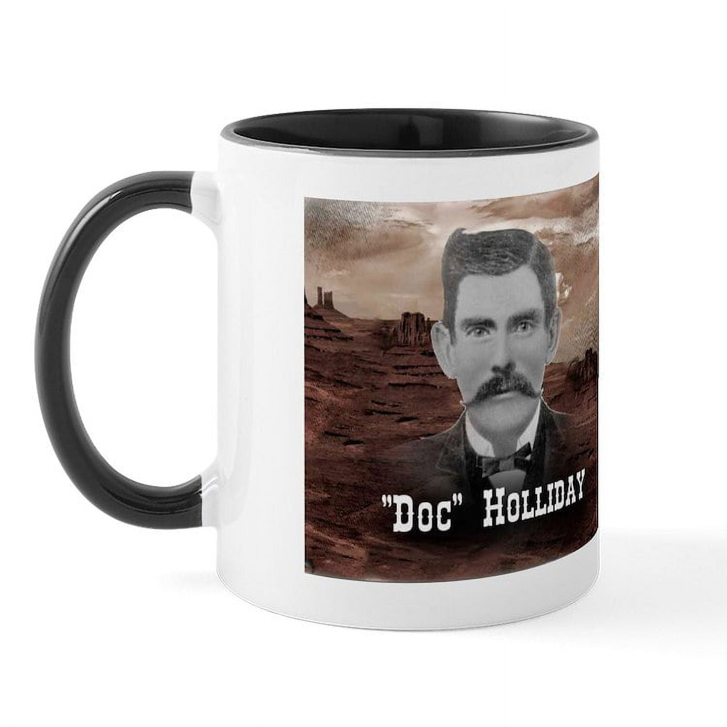 CafePress - Doc Holliday Historical Mugs - 11 oz Ceramic Mug - Novelty ...