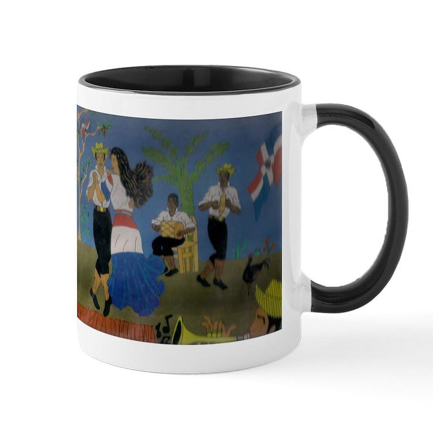 CafePress - Dominican Republic Mug - 11 oz Ceramic Mug - Novelty Coffee ...