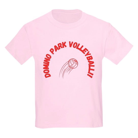 CafePress - Domino Volleyball Is Fire! Kids T Shirt - Classic Kids ...
