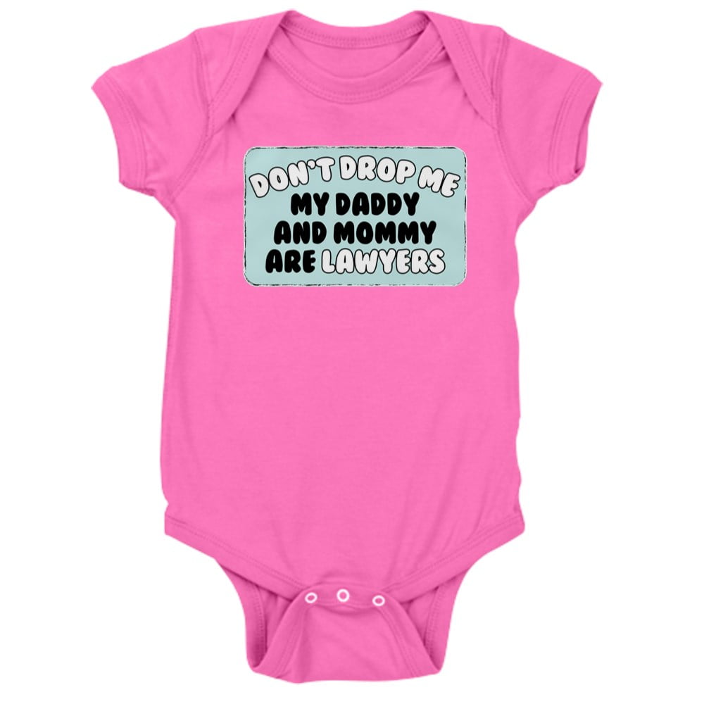 CafePress - Dont Drop Me Parent Lawyers - Cute Infant Bodysuit Baby ...