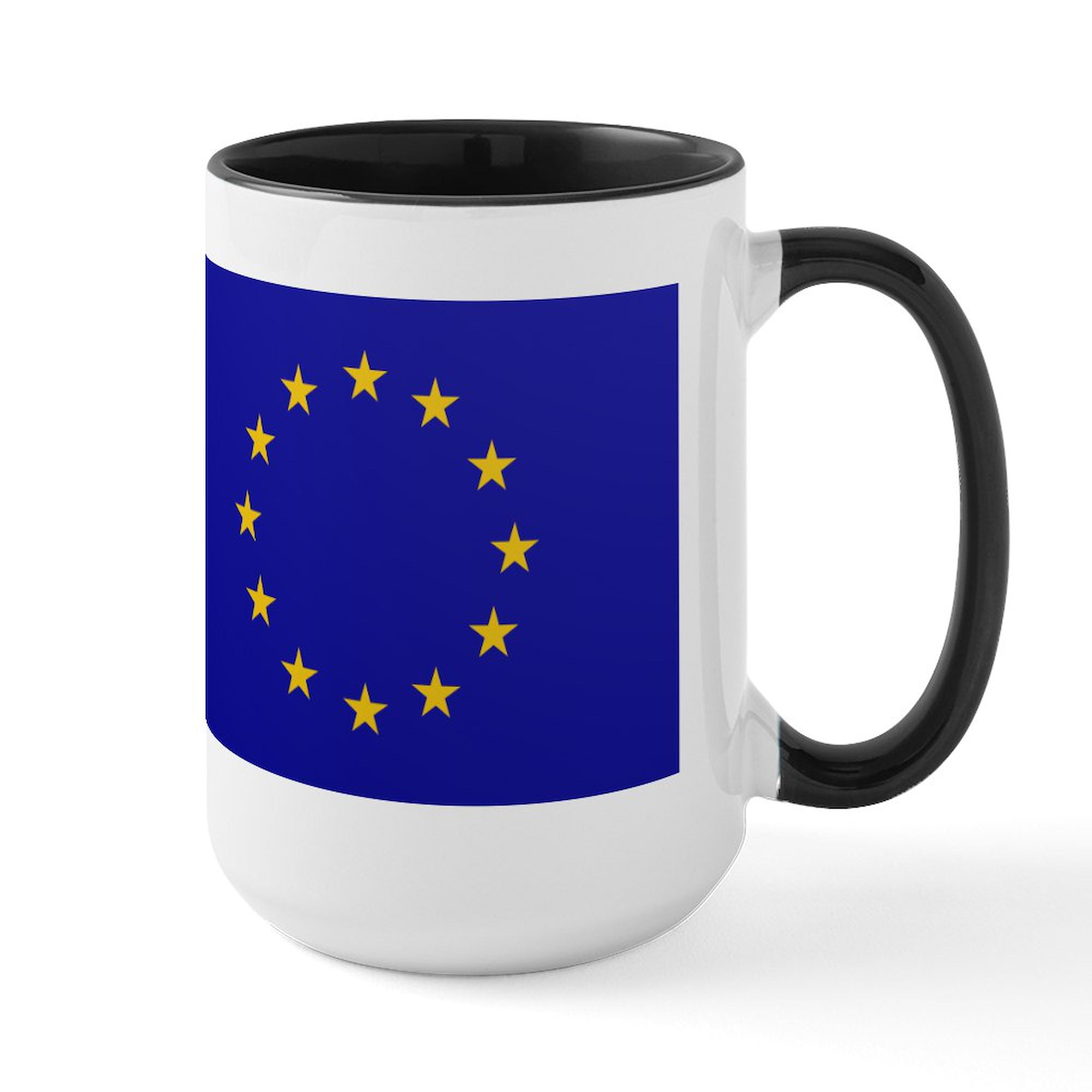 CafePress - EU European Union Mugs - 15 oz Ceramic Large White Novelty ...