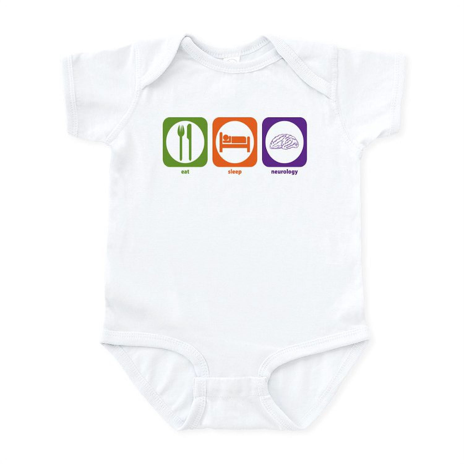 CafePress - Eat Sleep Neurology Infant Bodysuit - Baby Light Bodysuit ...