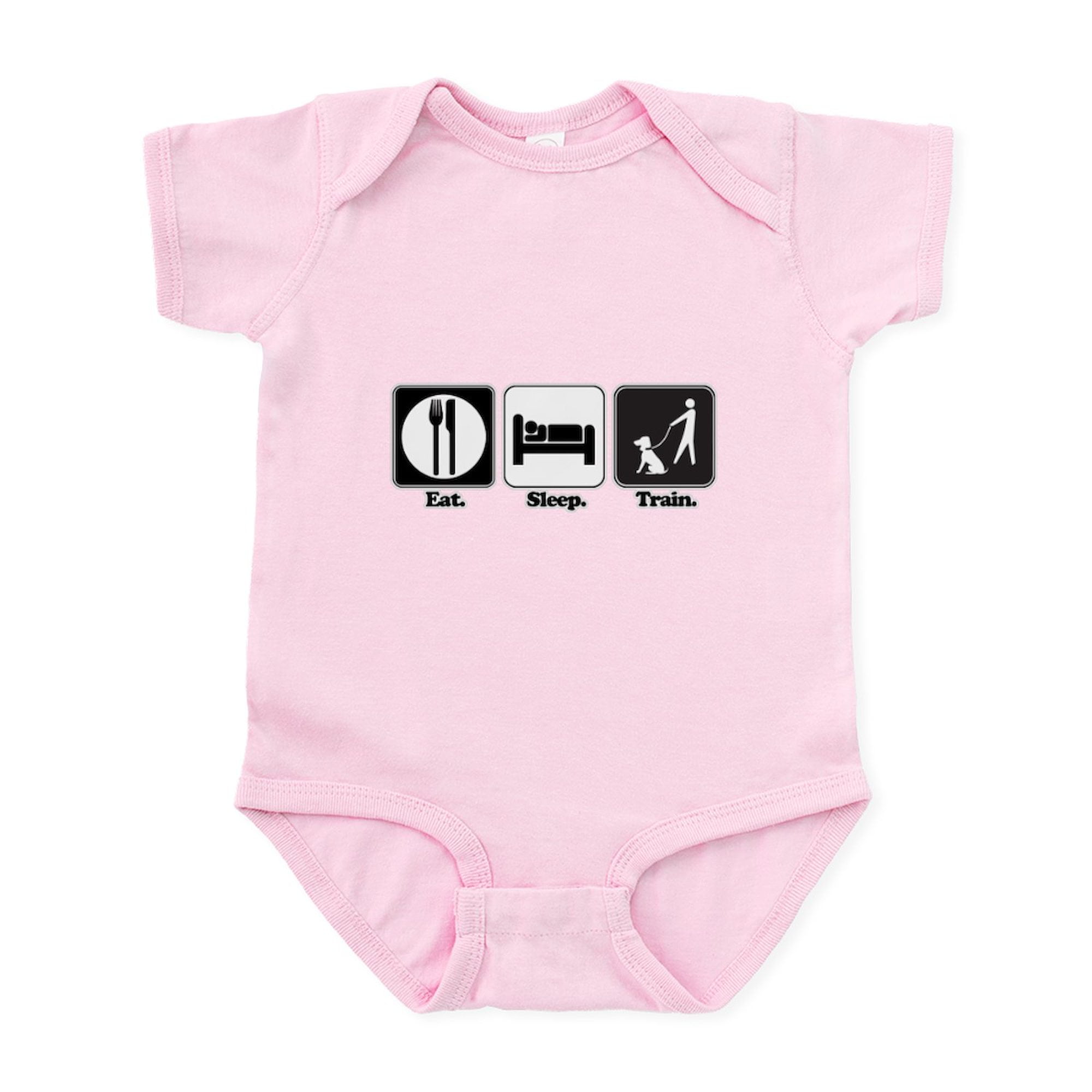 CafePress - Eat. Sleep. Train. (Dog Trainer) Infant Bodysuit - Baby ...