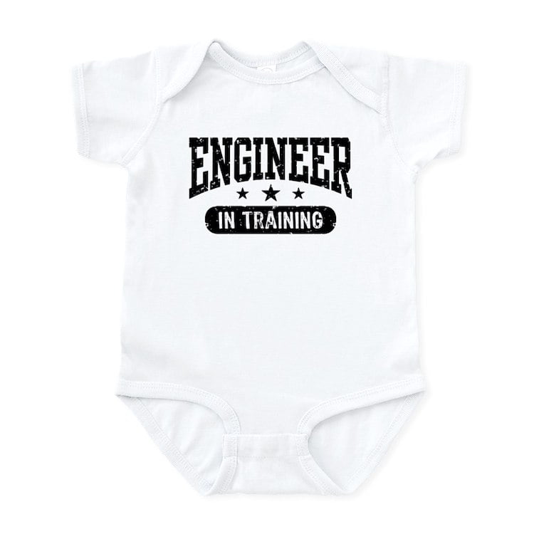 CafePress - Engineer In Training Infant Bodysuit - Baby Light Bodysuit ...