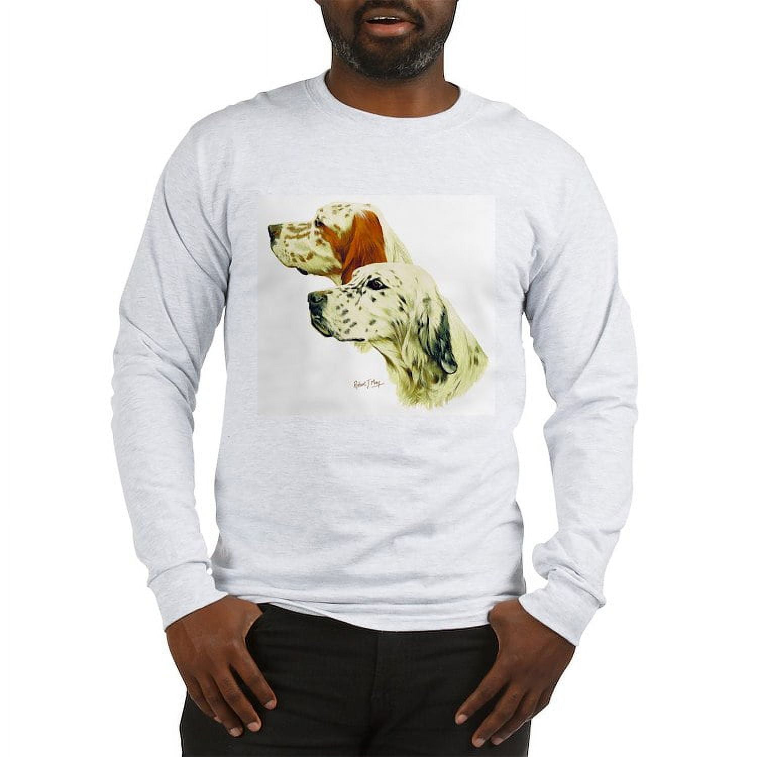 CafePress - English Setter Long Sleeve T Shirt - Unisex Cotton Long ...