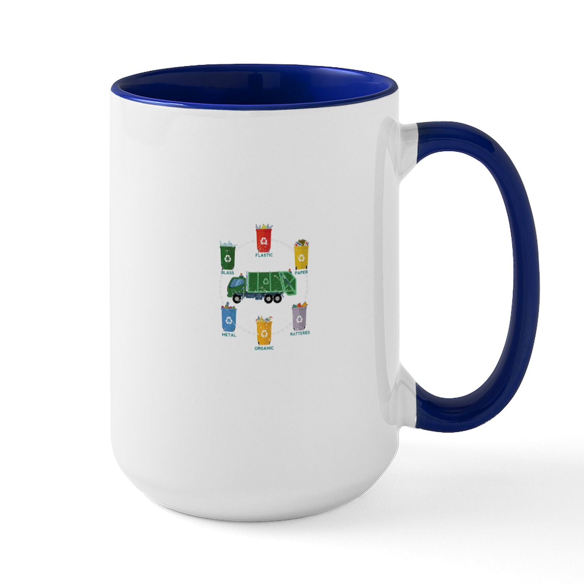 CafePress - Environmentalist Recycle Reuse Reduce Garbage Mugs - 15 oz ...