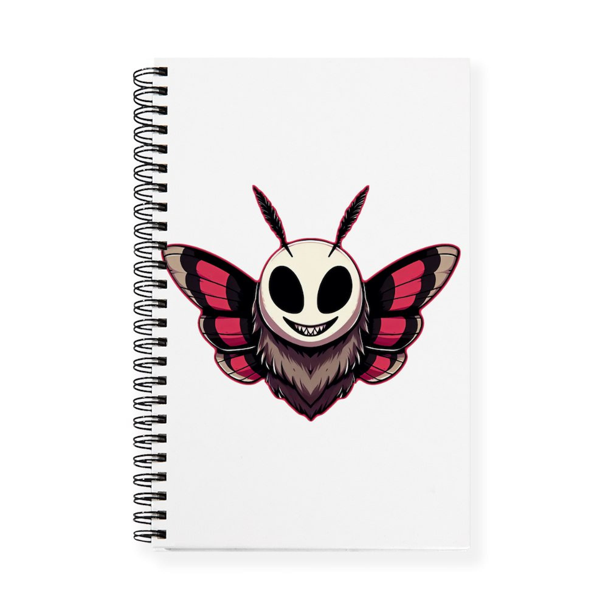 CafePress - Evil Moth - Spiral Bound Journal Notebook, Personal Diary ...
