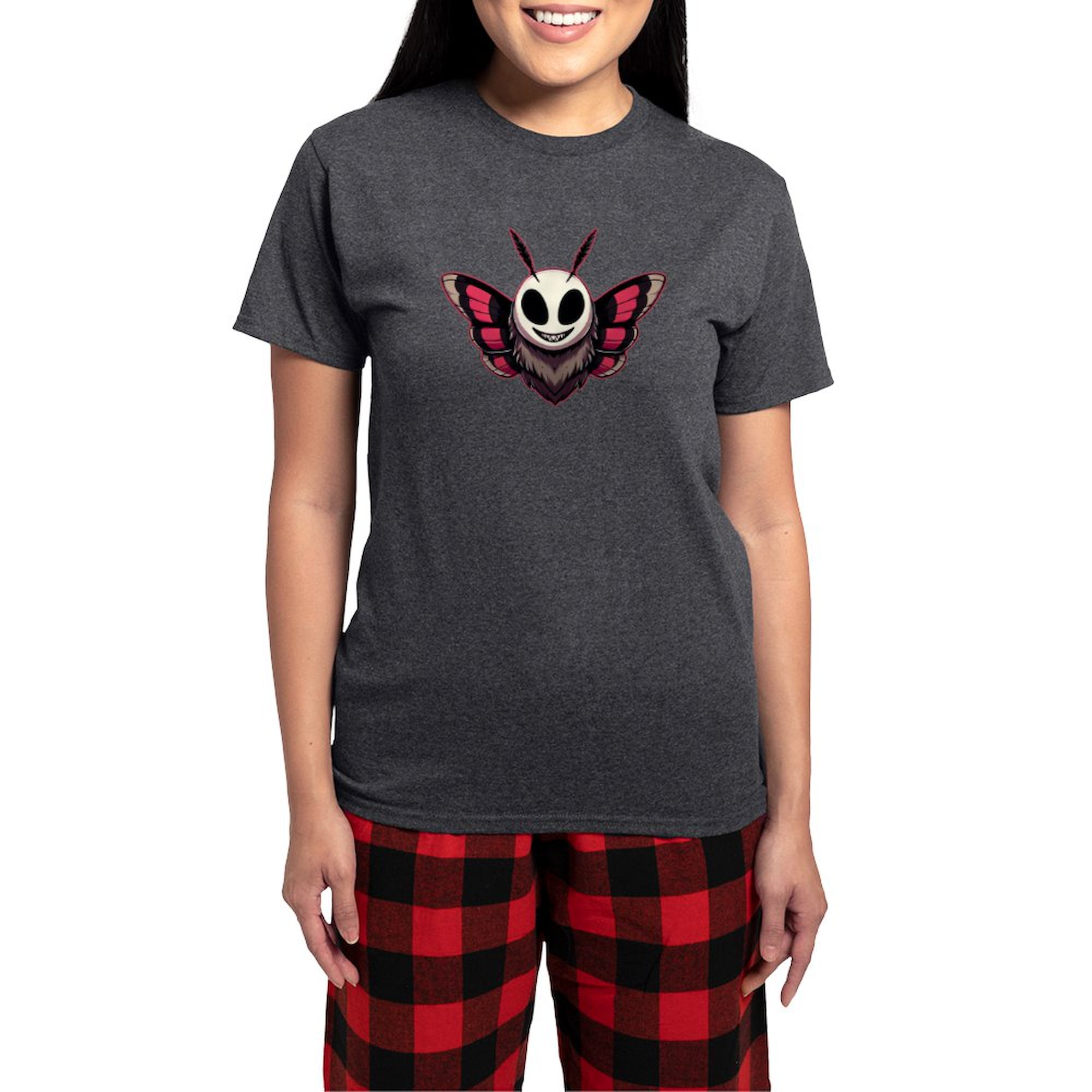 CafePress - Evil Moth - Women's Short Sleeve Print T-Shirt and Pants ...