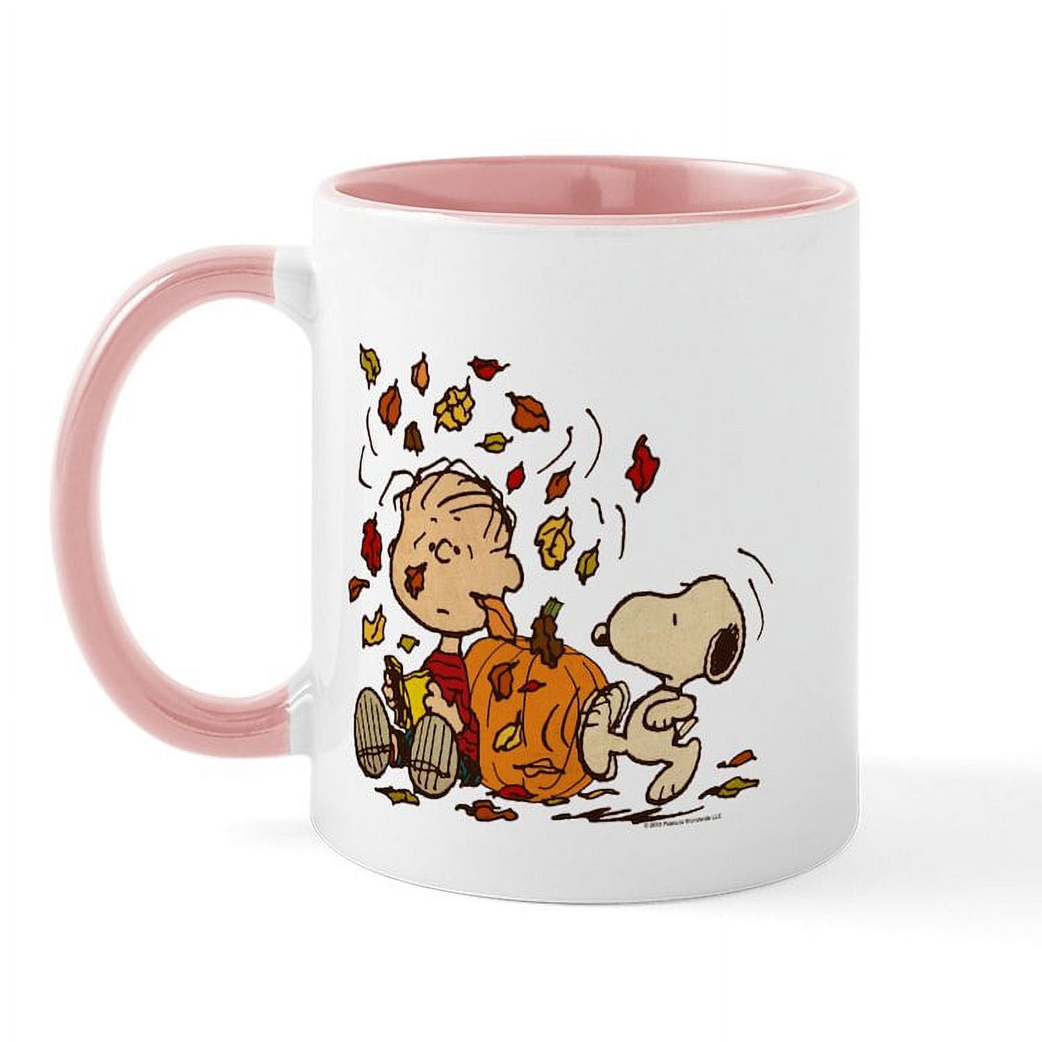 CafePress - Fall Peanuts Mug - 11 oz Ceramic Mug - Novelty Coffee Tea ...