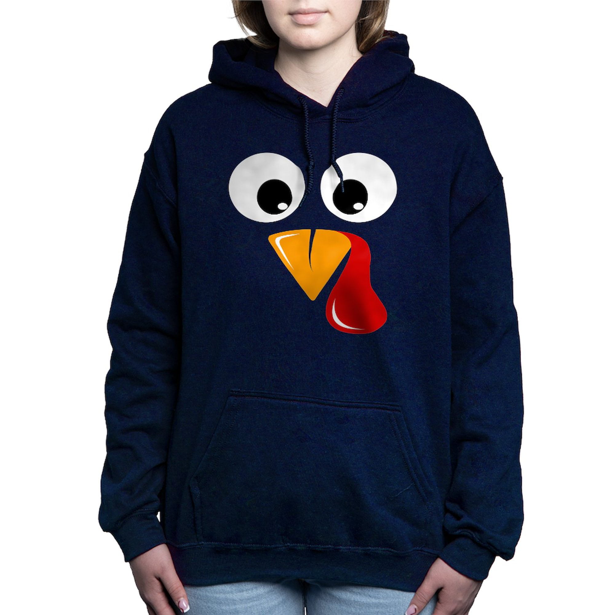 CafePress - Family Thanksgiving Day Turkey Face - Pullover Hoodie ...