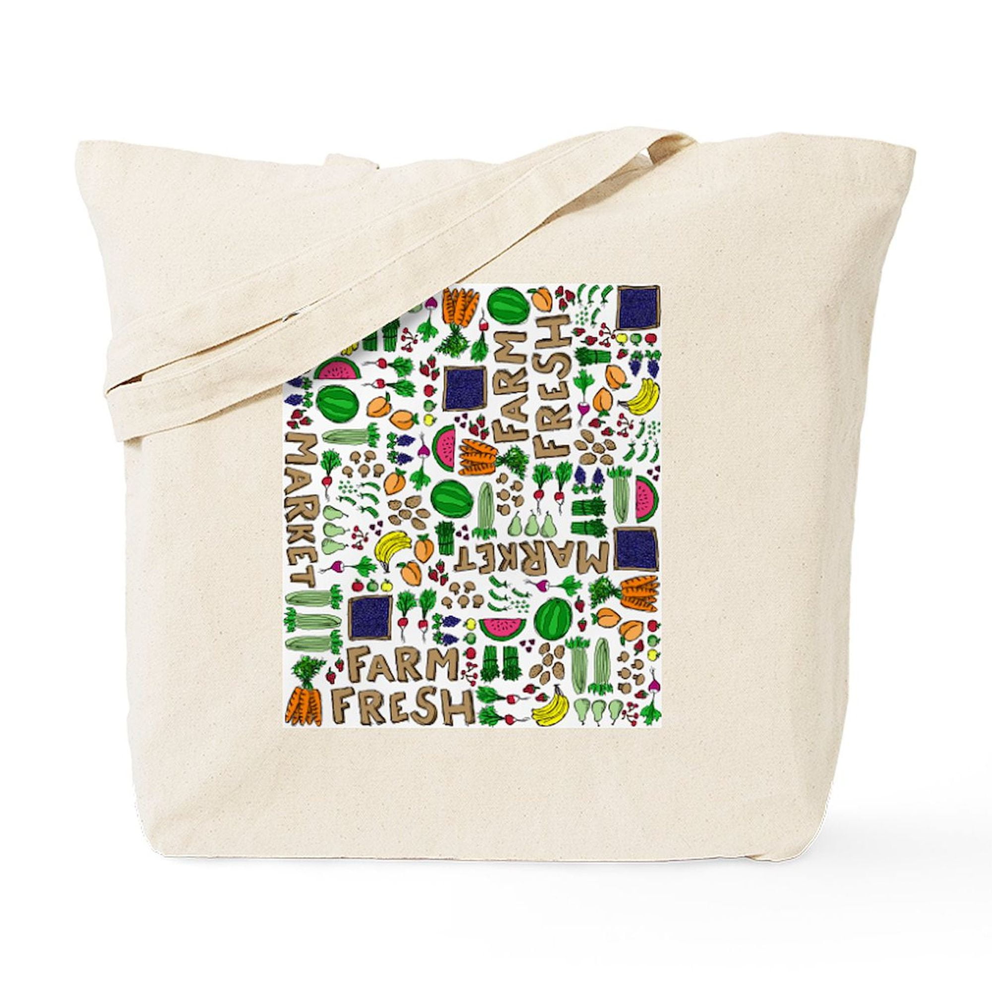 CafePress - Farmers Market Medley Tote Bag - Unisex Canvas Tote Bag ...