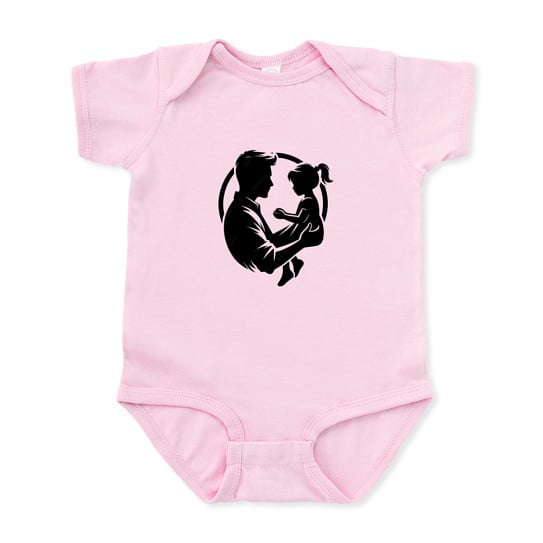 CafePress - Father And Doter - Cute Infant Baby Bodysuit Romper ...