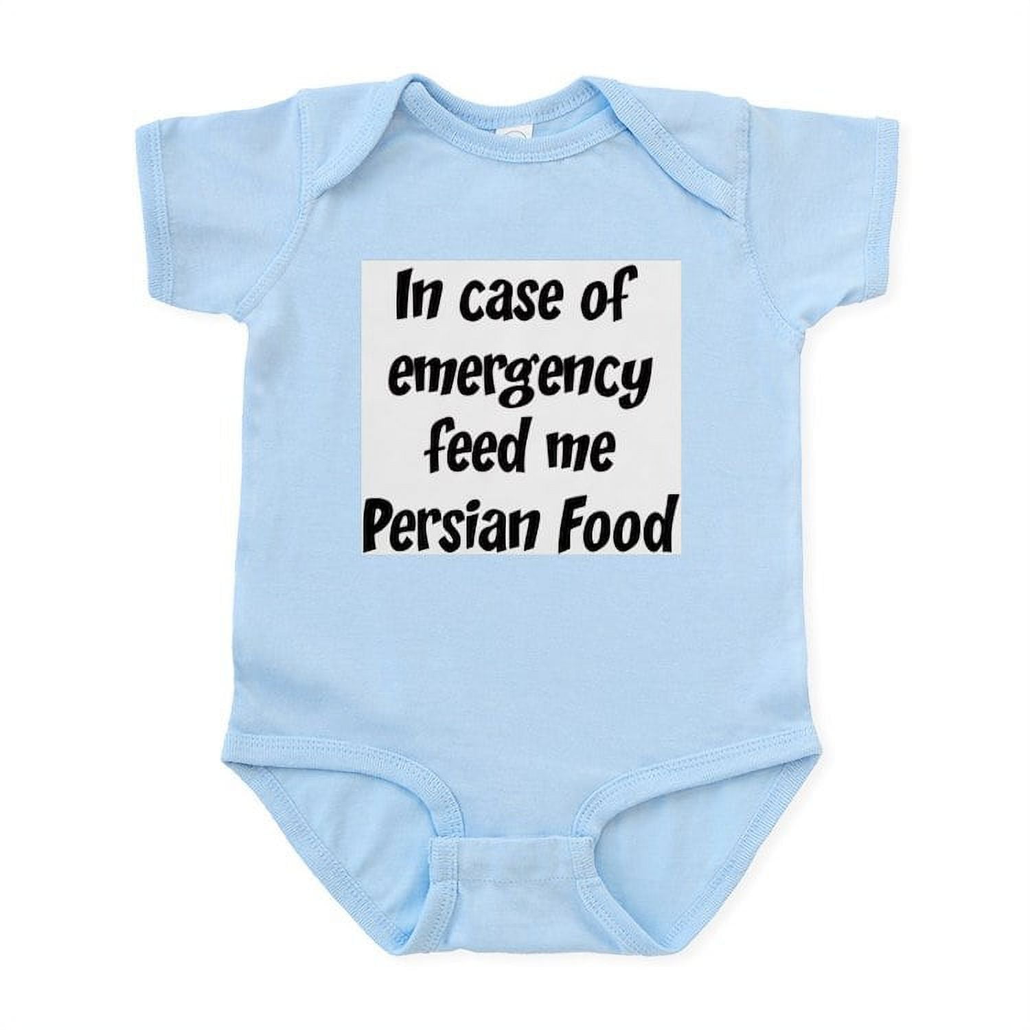 CafePress - Feed Me Persian Food Infant Bodysuit - Baby Light Bodysuit ...