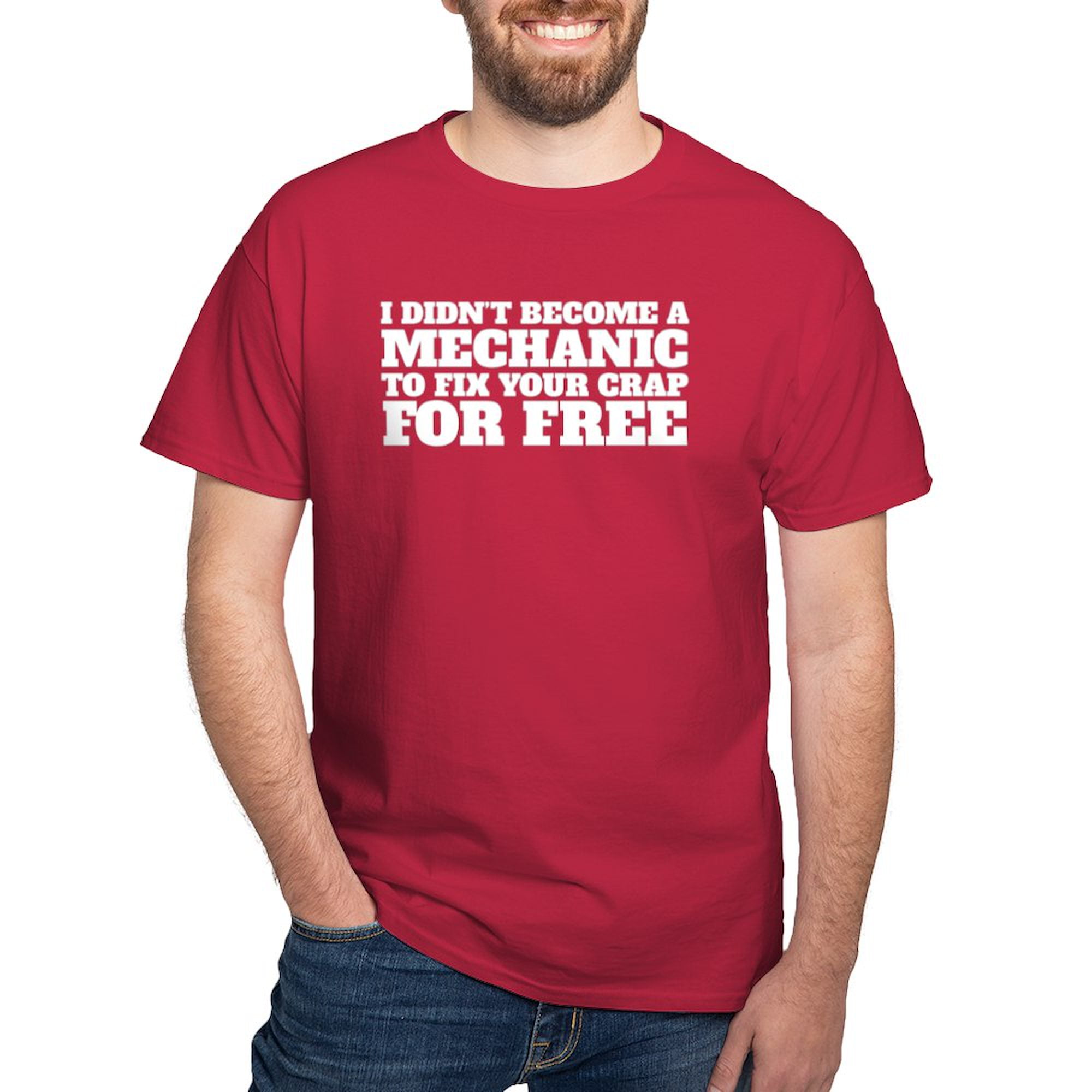 CafePress - Fix Your Crap For Free Mechanic T Shirt - Men's Classic ...