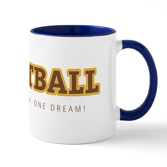 CafePress - Football Dream Mugs - 11 oz Ceramic Mug - Novelty Coffee ...