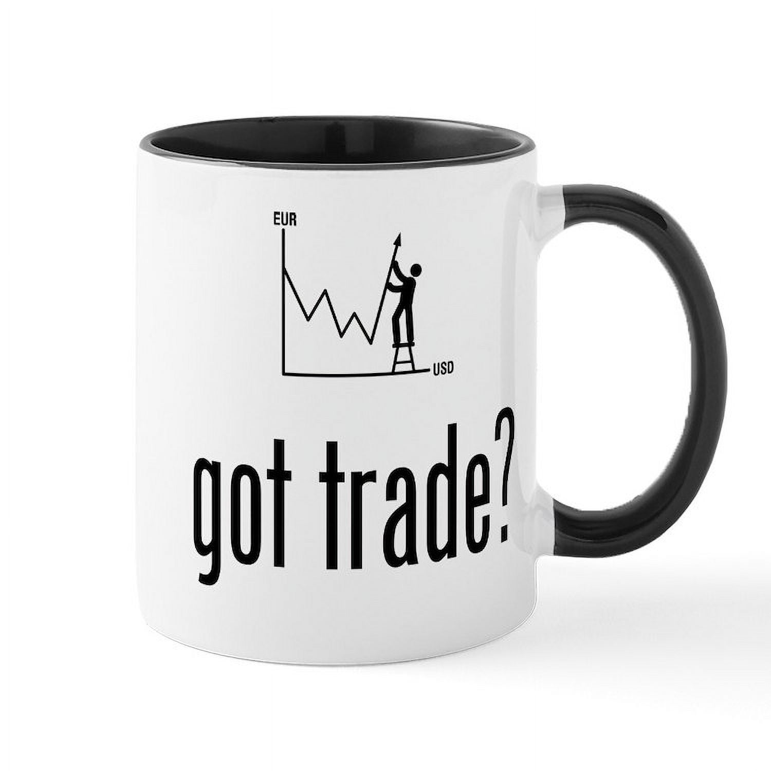 CafePress - Forex / Stock Trader Mug - 11 oz Ceramic Mug - Novelty ...