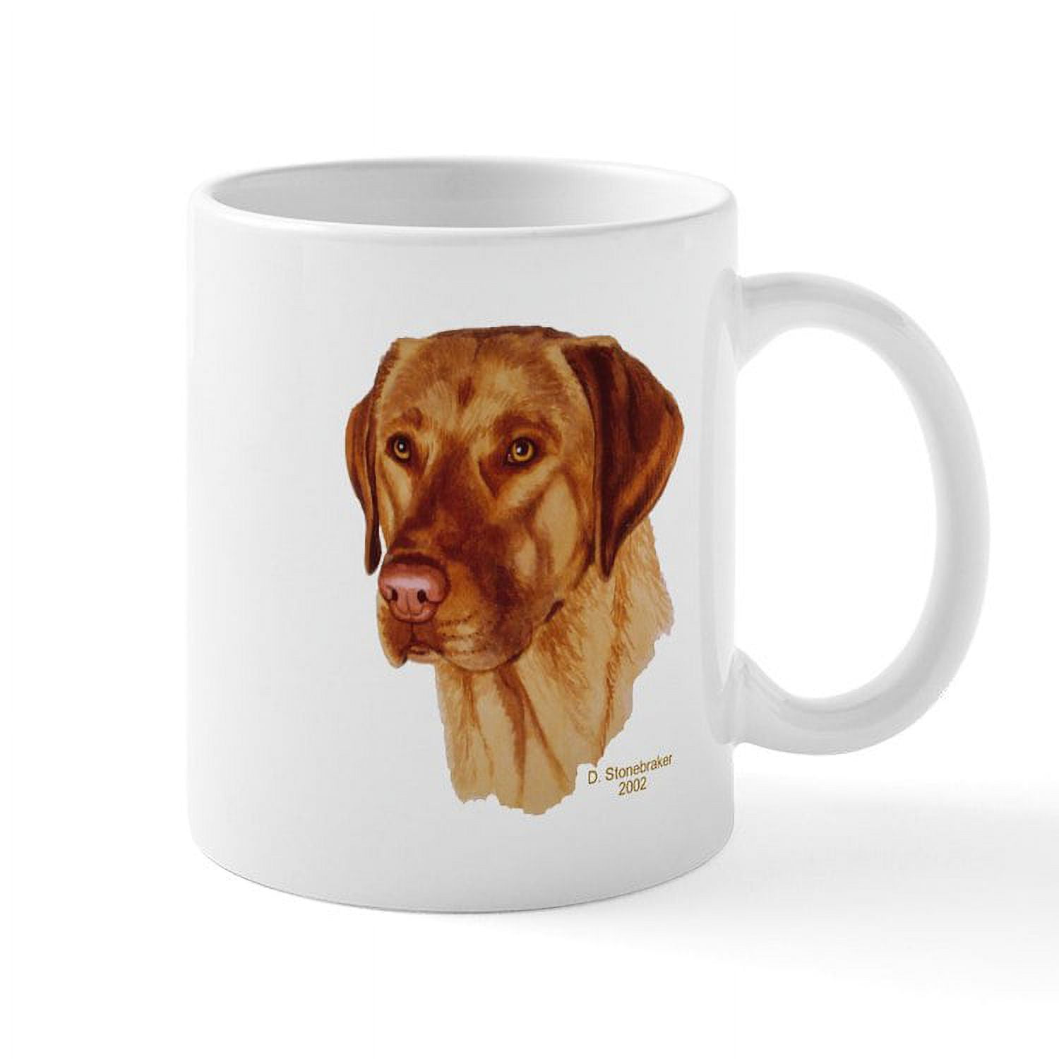 CafePress - Fox Red Labrador Mug - 11 oz Ceramic Mug - Novelty Coffee ...