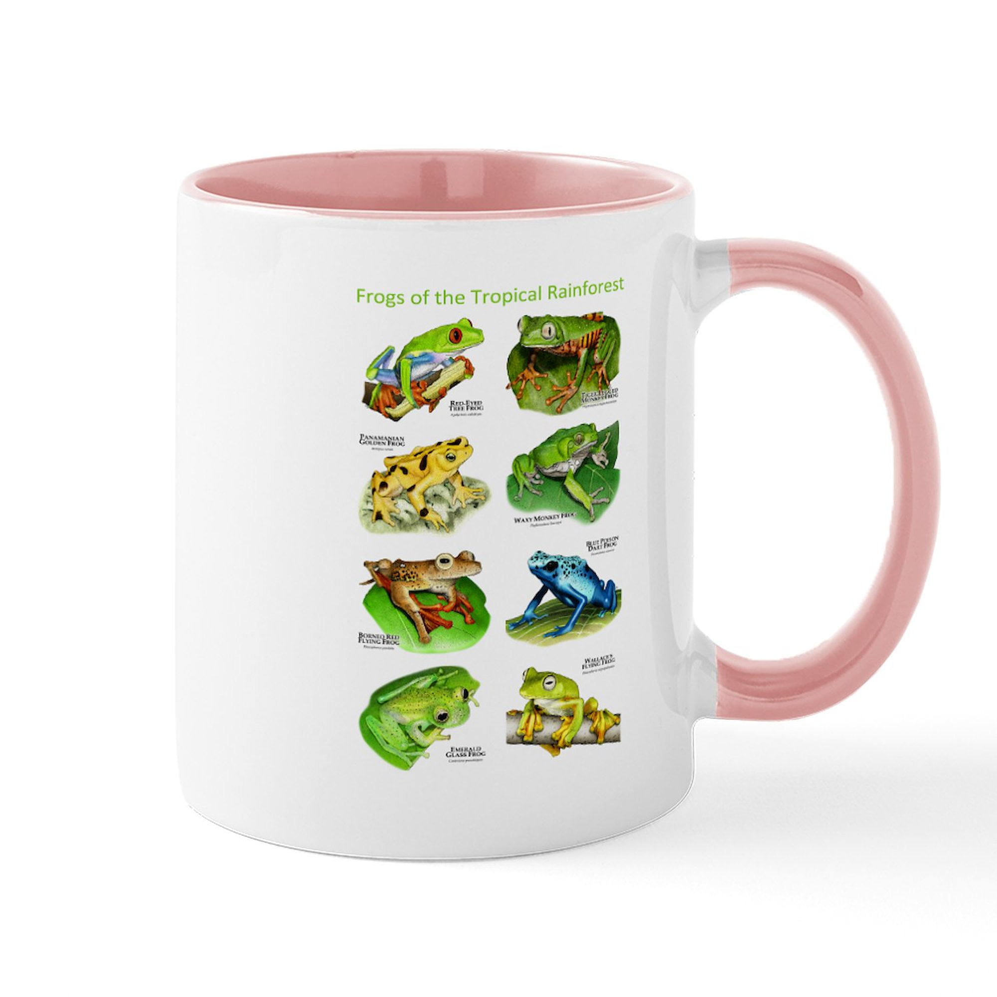 CafePress - Frogs Of The Tropical Rainforests Mug - 11 oz Ceramic Mug ...