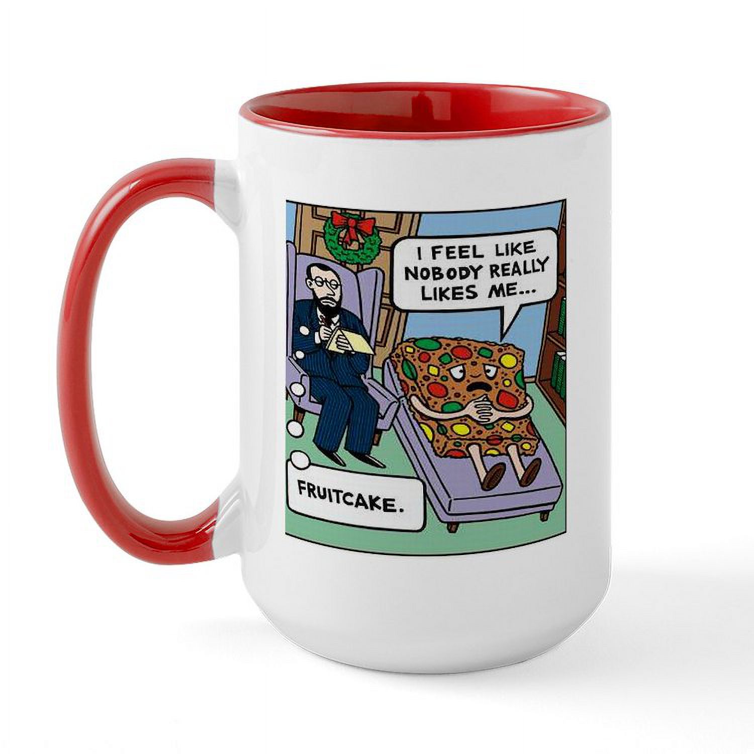 Cafepress Fruitcake Large Mug 15 Oz Ceramic Large Mug