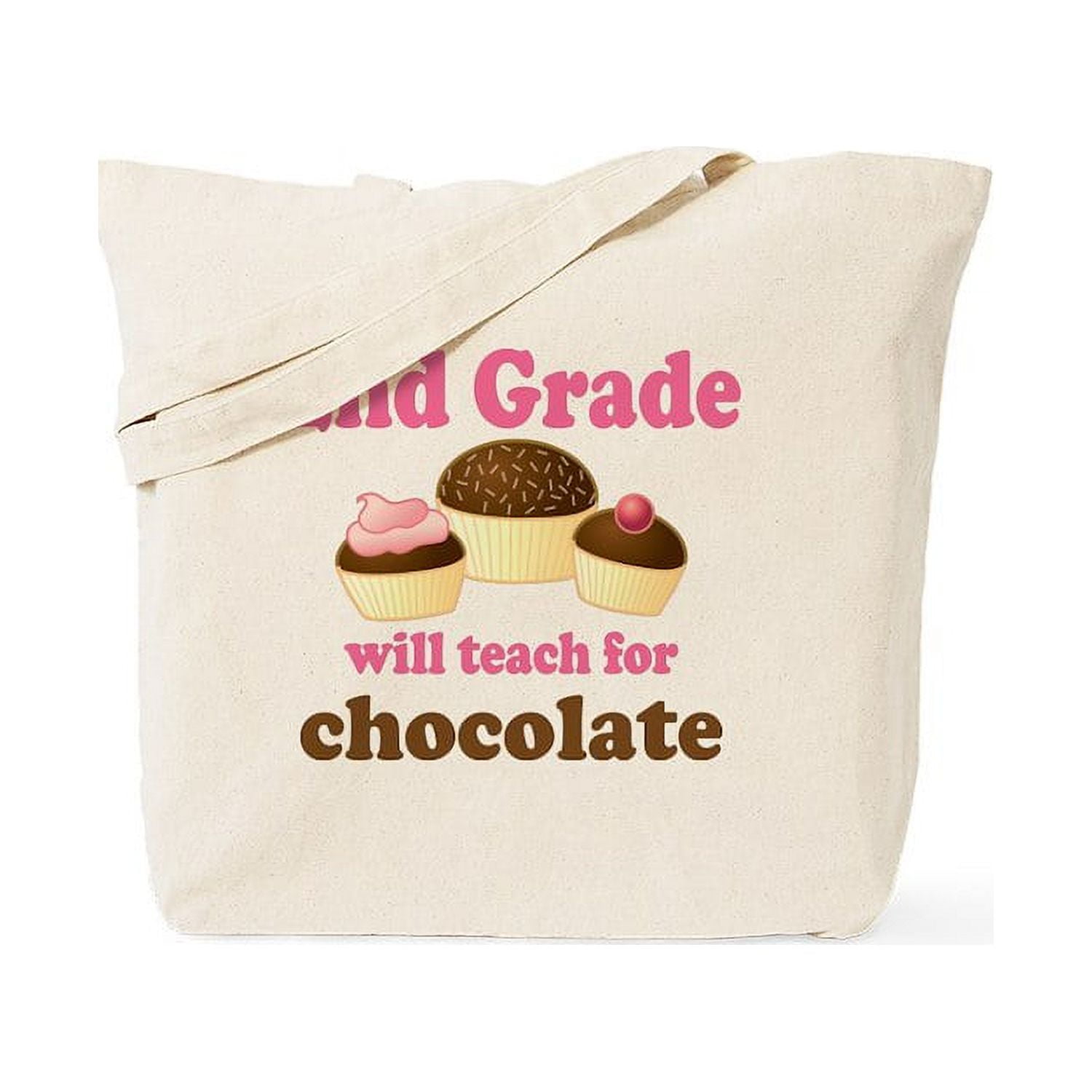 CafePress - Funny 2Nd Grade Tote Bag - Unisex Canvas Tote Bag, Beige, 1 ...