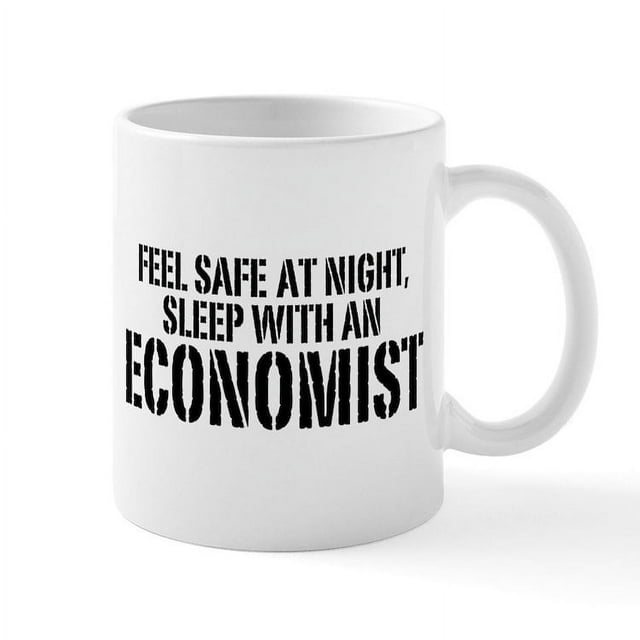CafePress - Funny Economist Mug - 11 oz Ceramic Mug - Novelty Coffee ...