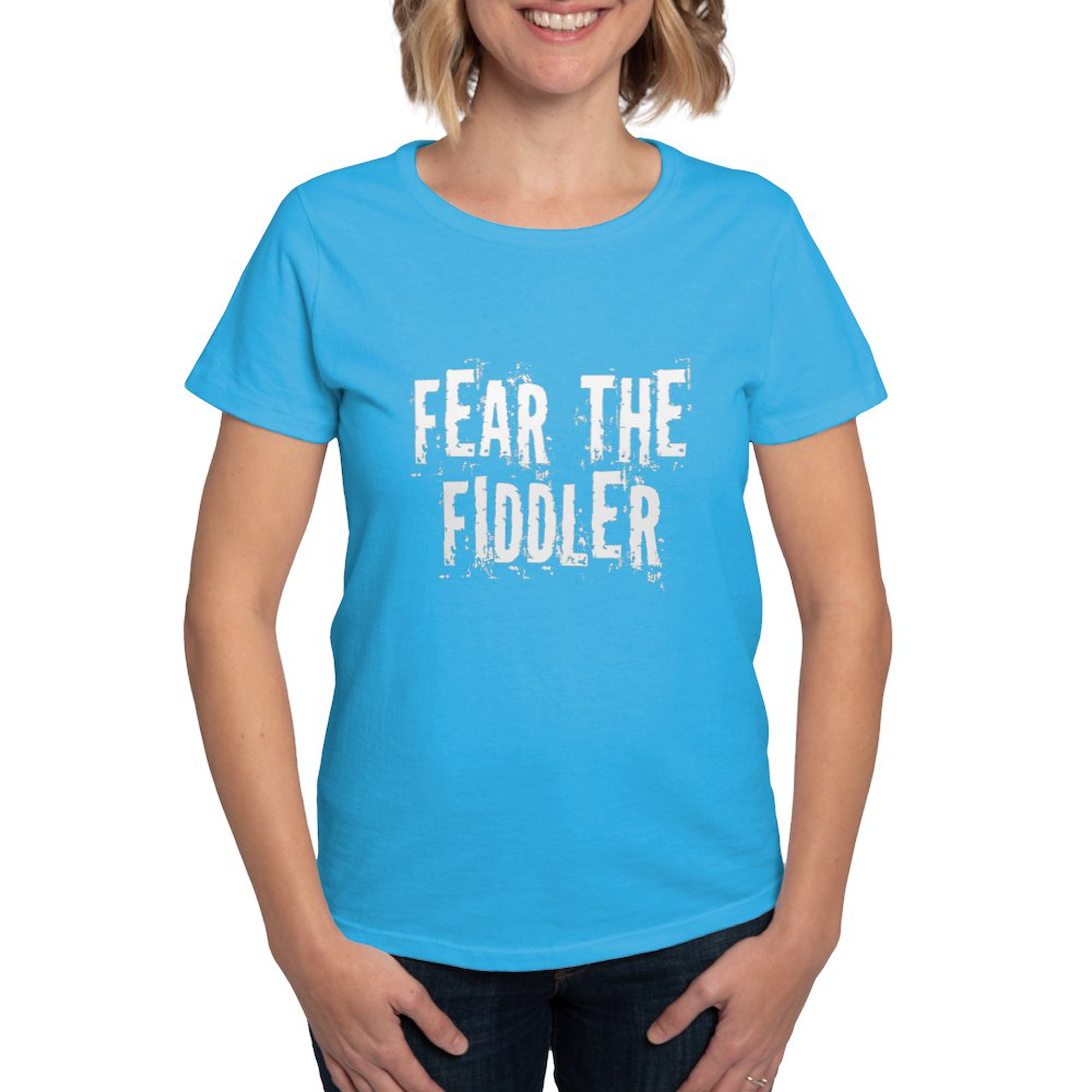 CafePress - Funny Fiddle Women's Dark T Shirt - Women's Traditional Fit ...