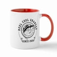 CafePress - Funny Fishing Quote Reel Cool Grandad Since 2025 - 11 oz ...