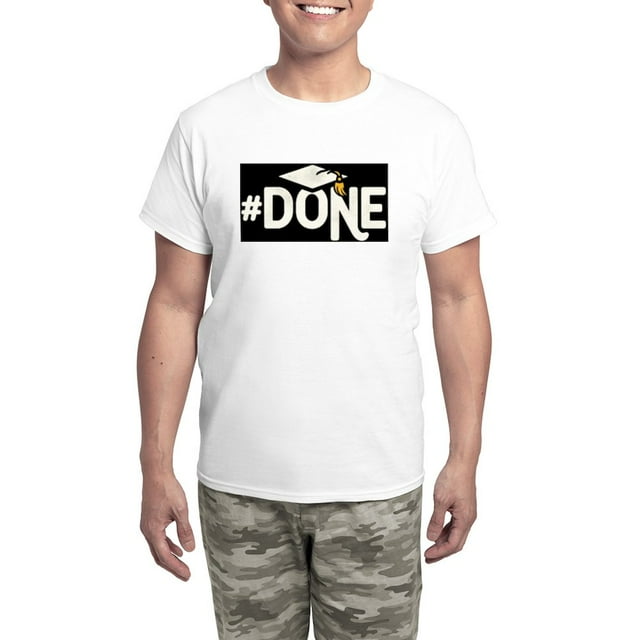 CafePress - Funny Graduation - Men's Light Loose Fit Cotton Pajama Set ...