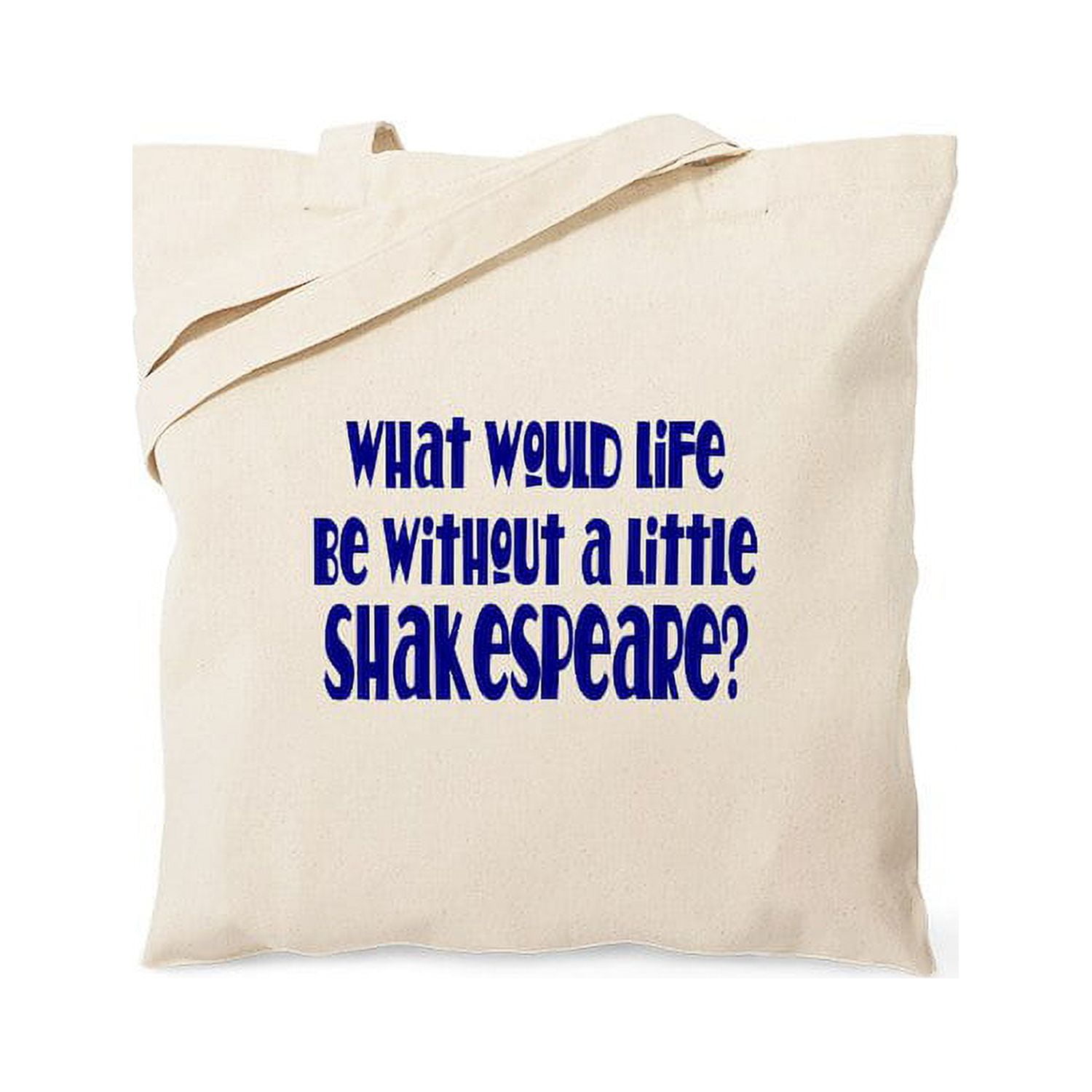 CafePress - Funny Shakespeare Tote Bag - Unisex Canvas Tote Bag, Beige ...