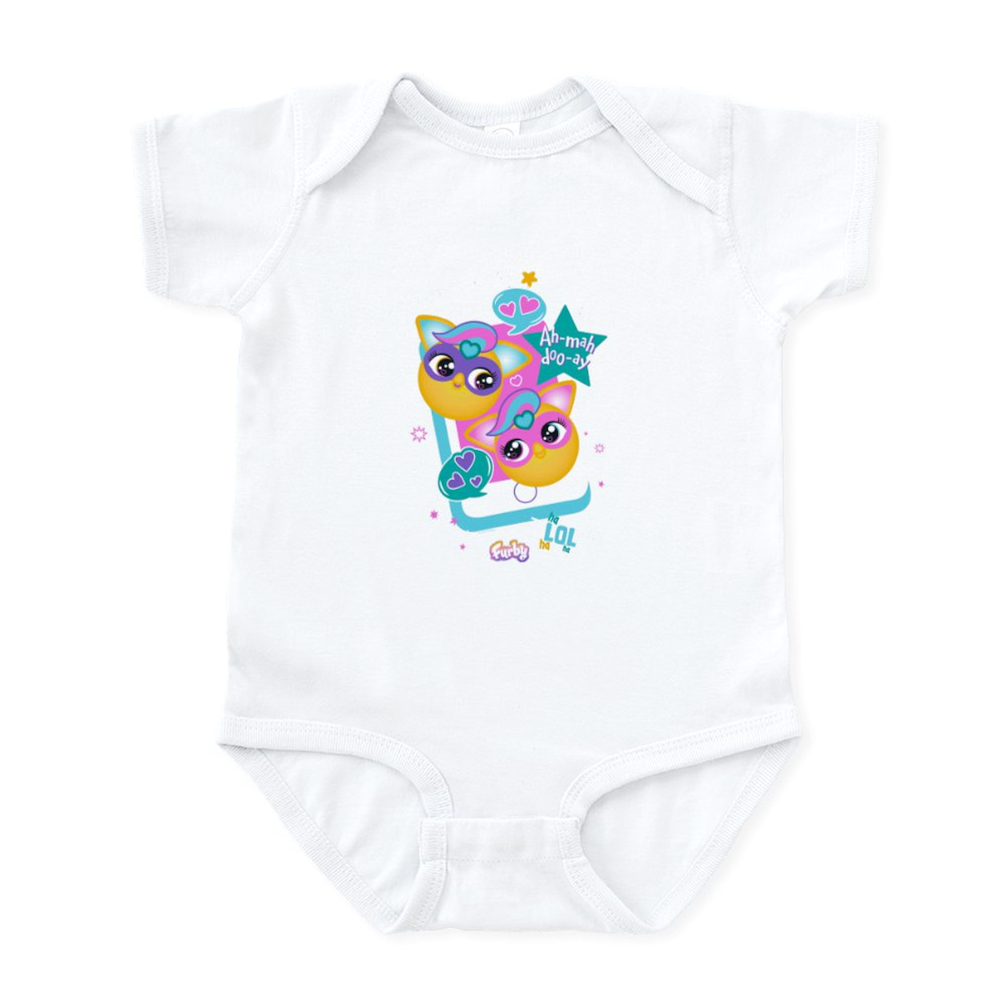 CafePress - Furby Cell Phone - Baby Light Bodysuit, Size Newborn - 24 ...