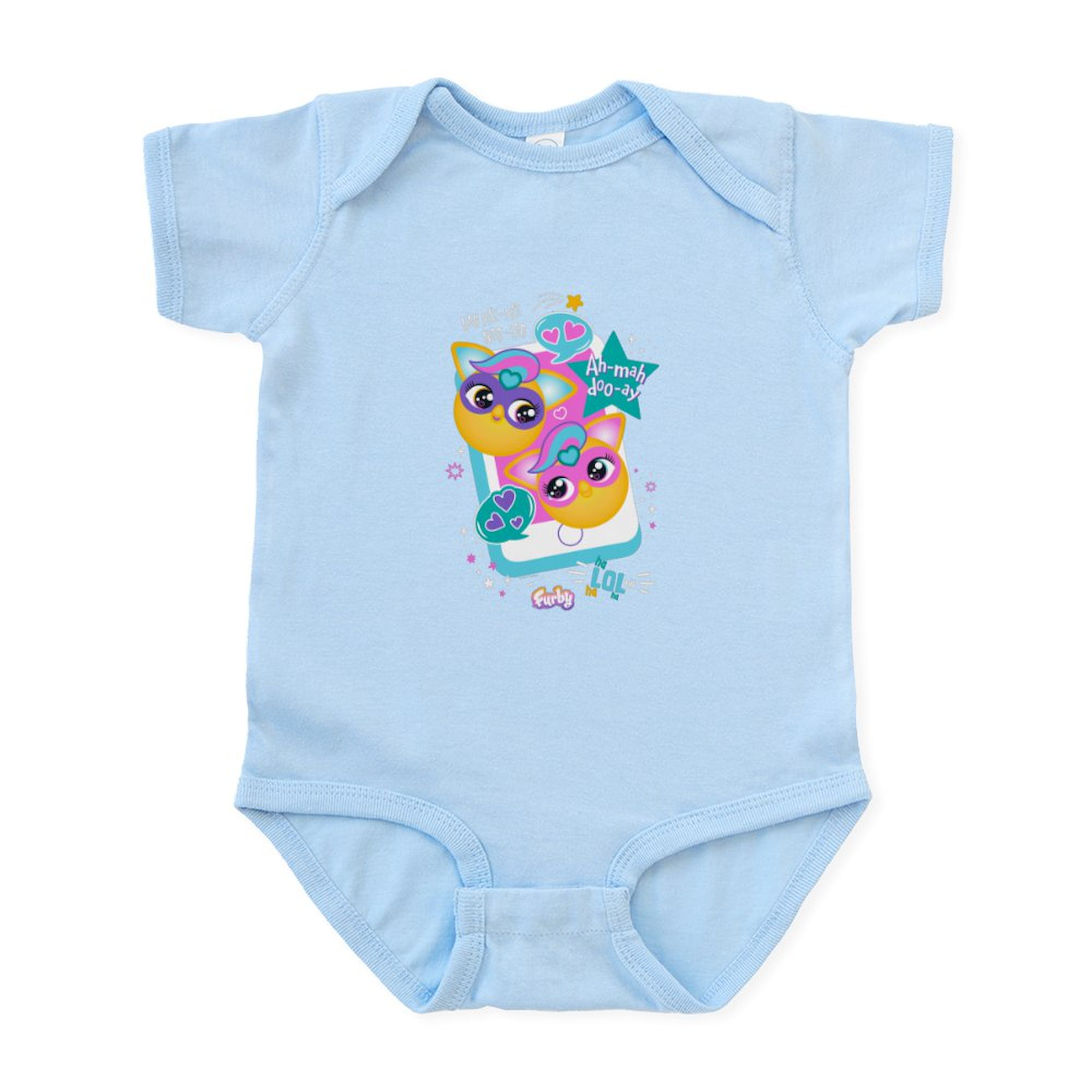 CafePress - Furby Cell Phone - Baby Light Bodysuit, Size Newborn - 24 ...