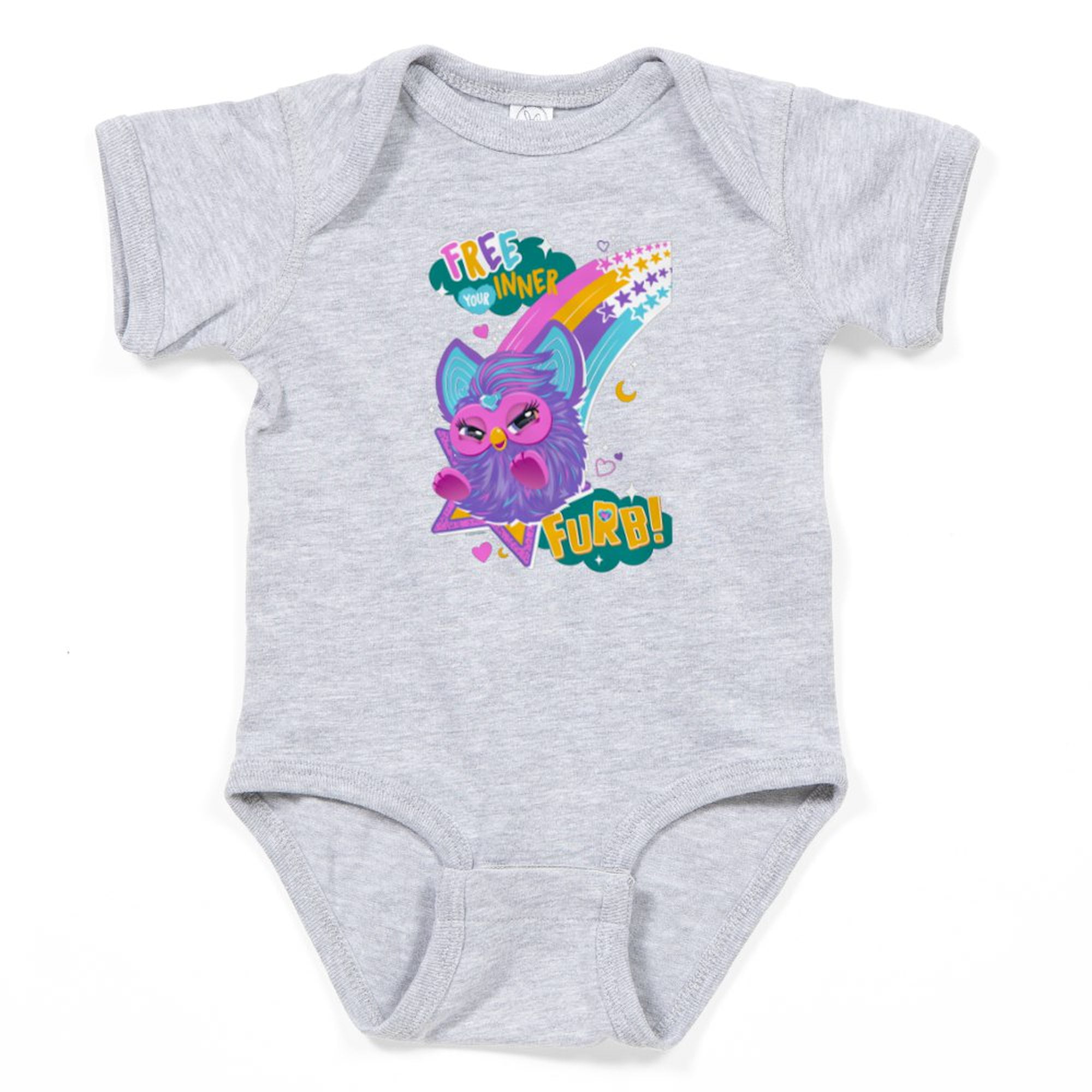 CafePress - Furby Inner Furb - Cute Infant Bodysuit Baby Romper - Size ...
