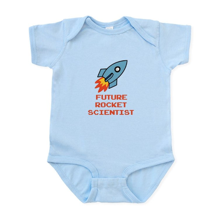 CafePress - Future Rocket Scientist Infant Bodysuit - Baby Light ...