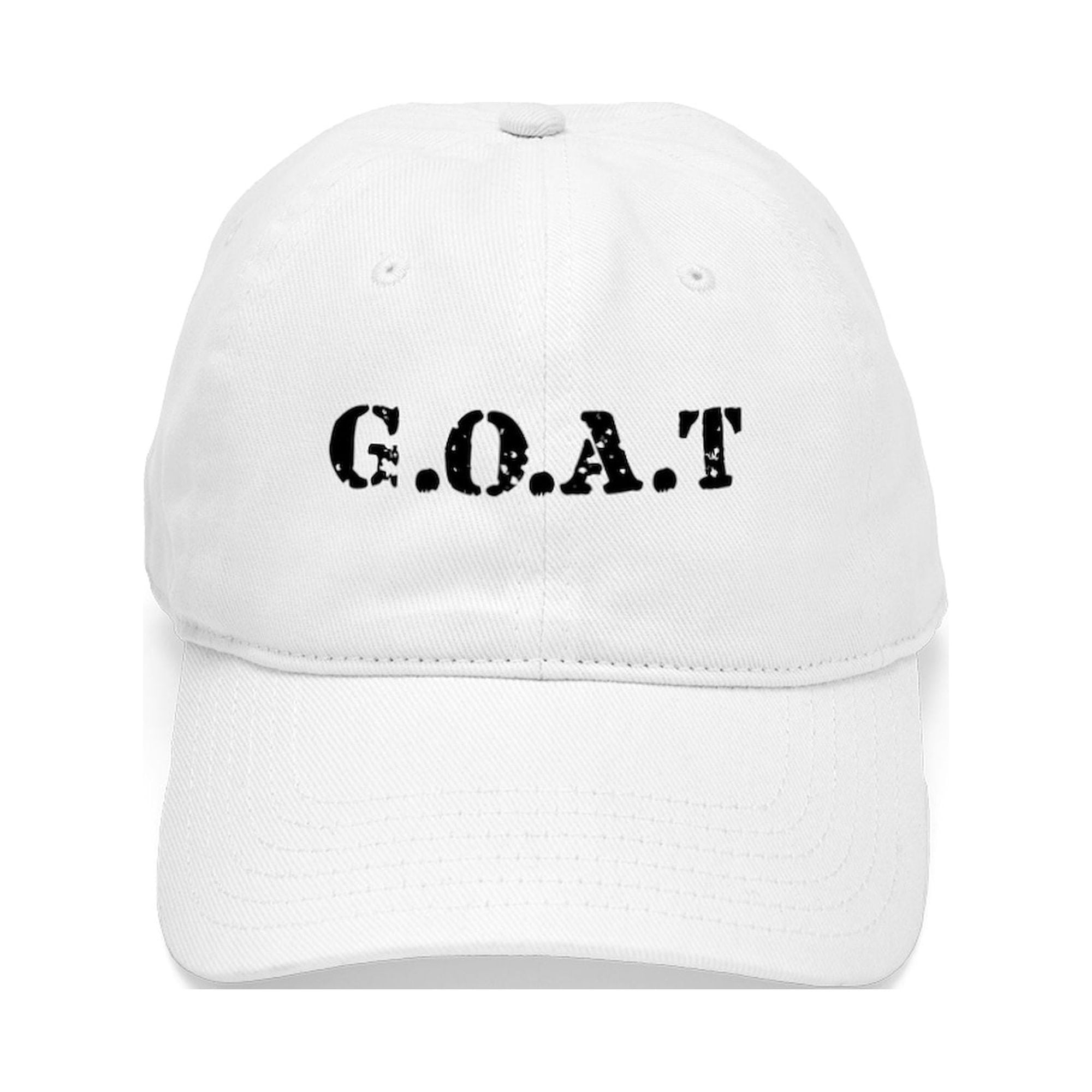 CafePress - G.O.A.T Greatest Of All Tim Cap - Printed Adjustable Cotton ...