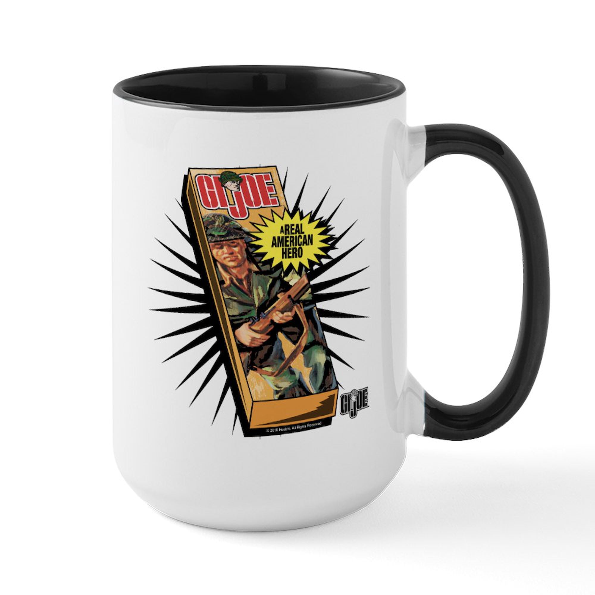 CafePress - GI Joe American Hero Mugs - 15 oz Ceramic Large White ...